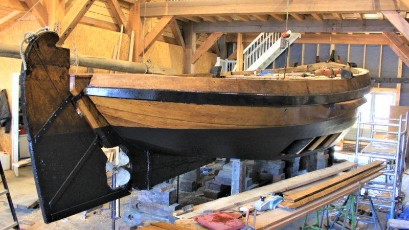 Is de botter KP41 op tijd klaar voor de Oostwalbotterrace in Kampen ...