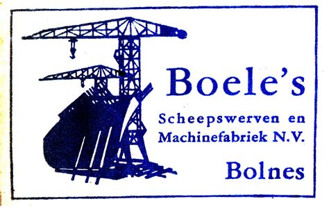 Wie maakte het logo van scheepswerf Boele? – Scheepspost